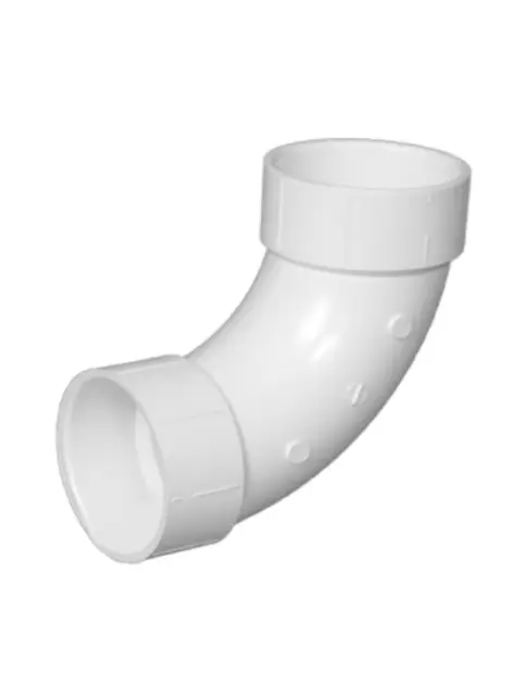 2" PVC DWV Street Long Sweep 90 1/4 Bend (HxS) | APFS